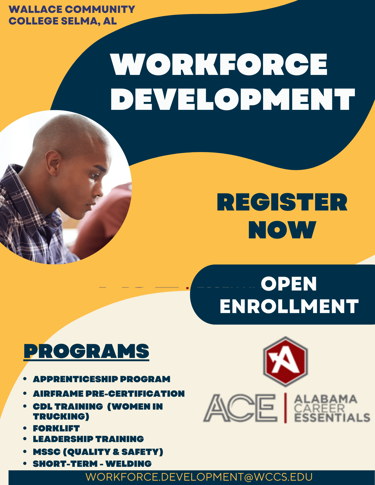 Workforce Development Register Now